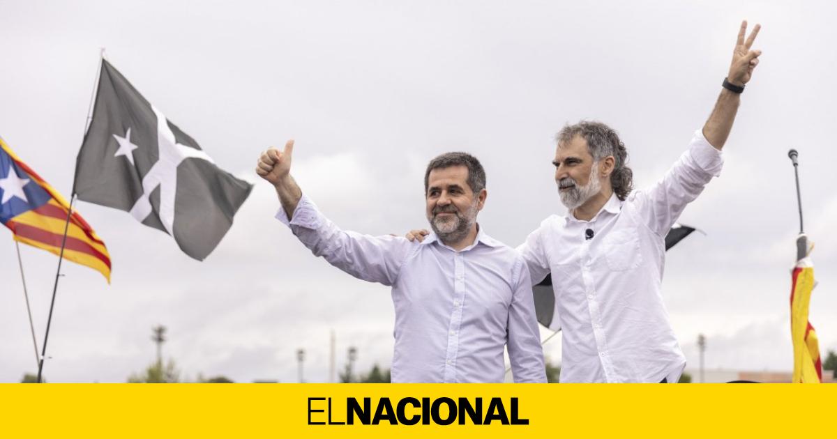 El Tribunal Supremo rechaza los recursos de Vox y Cs contra los indultos a Jordi Cuixart y Jordi ...