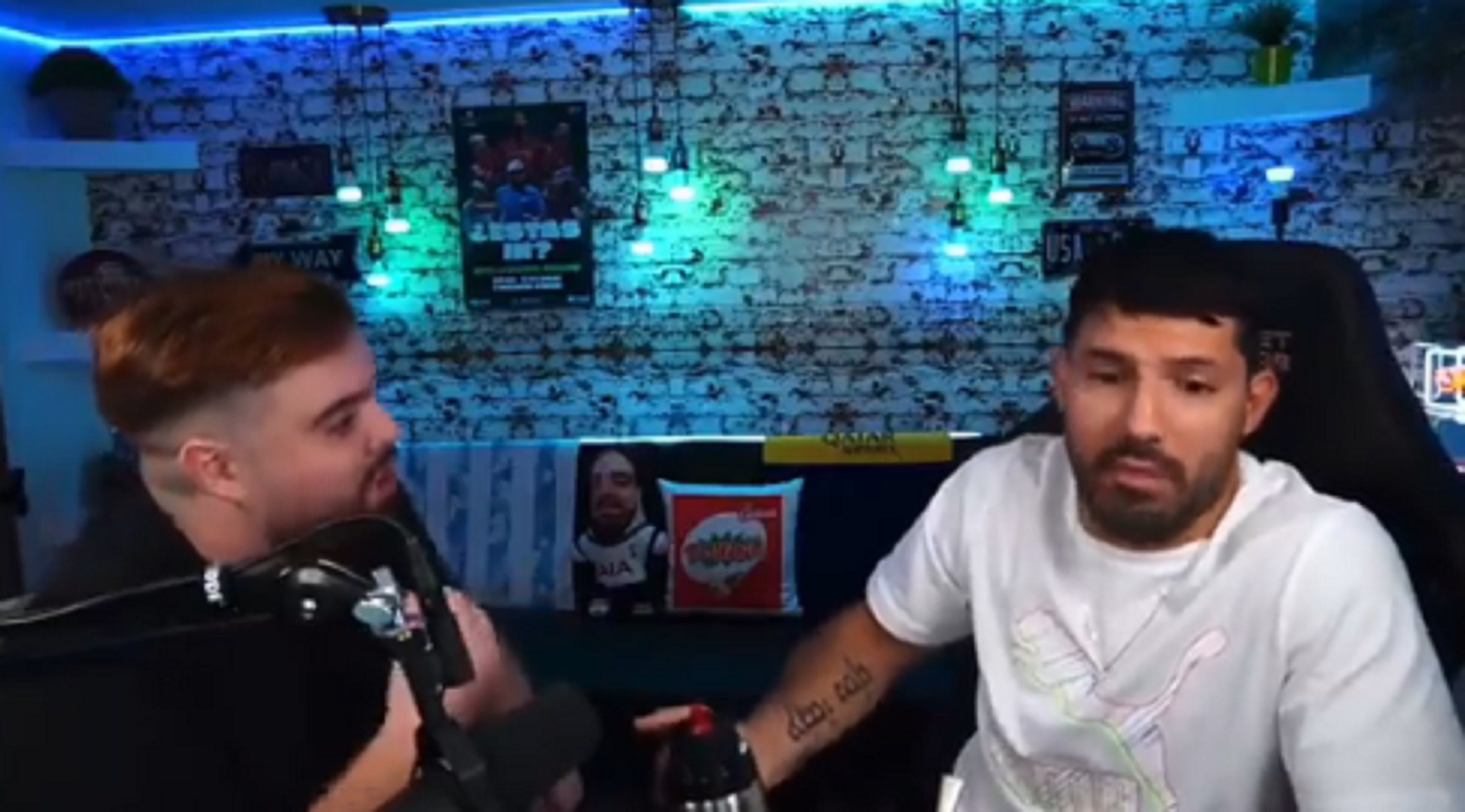 El 'kun' Agüero, fart del no-fitxatge de Mbappé pel Reial Madrid