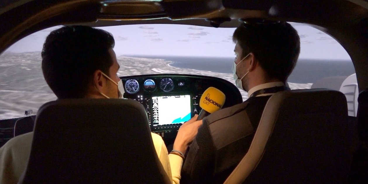 El uso de simuladores: así se aprende a pilotar un avión