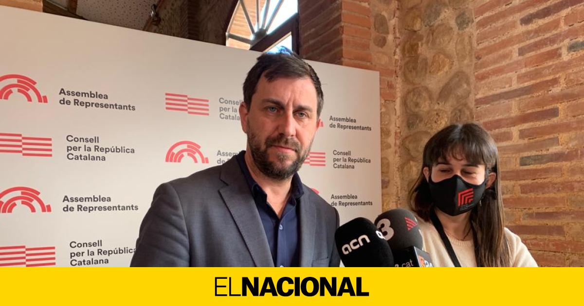 Comín reta a los que se desvinculen del 1-O que lo hagan en el Parlament