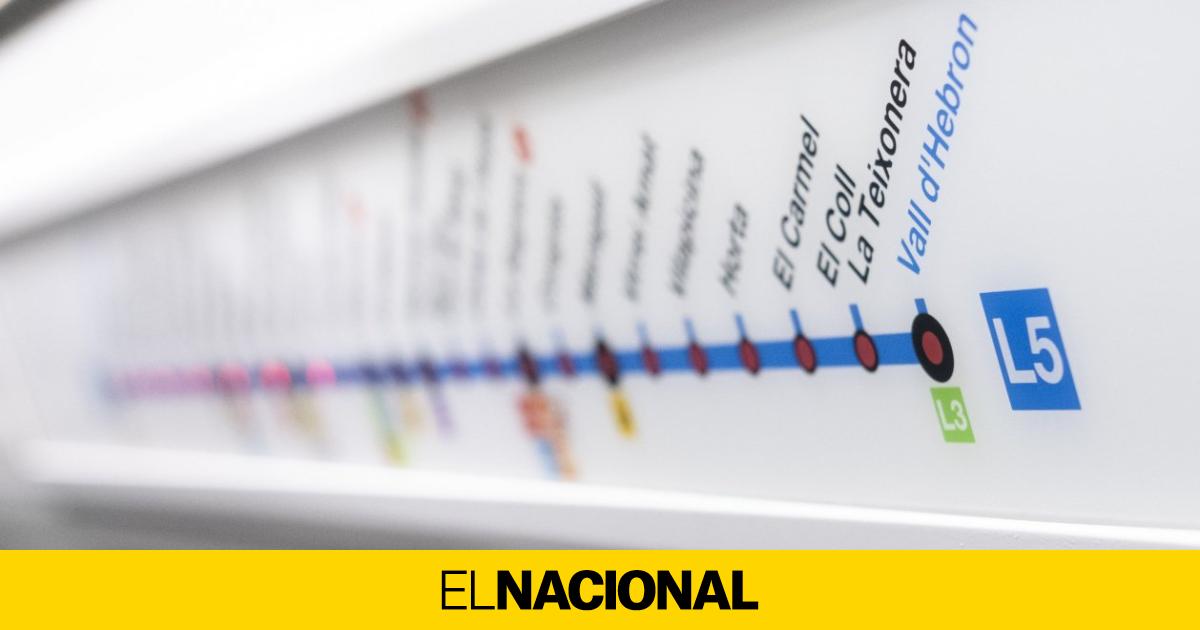 Menor frecuencia en la L5 del metro de Barcelona por incidencias en las ...