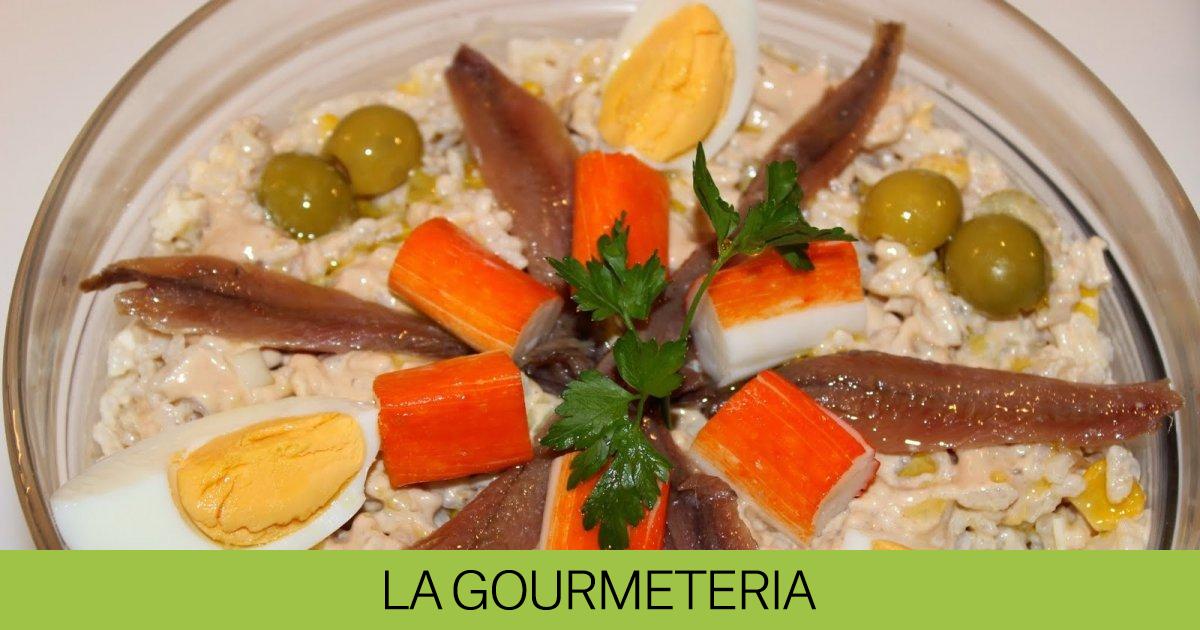 Amanida d'arròs LCDS | Receptes de La Gourmeteria