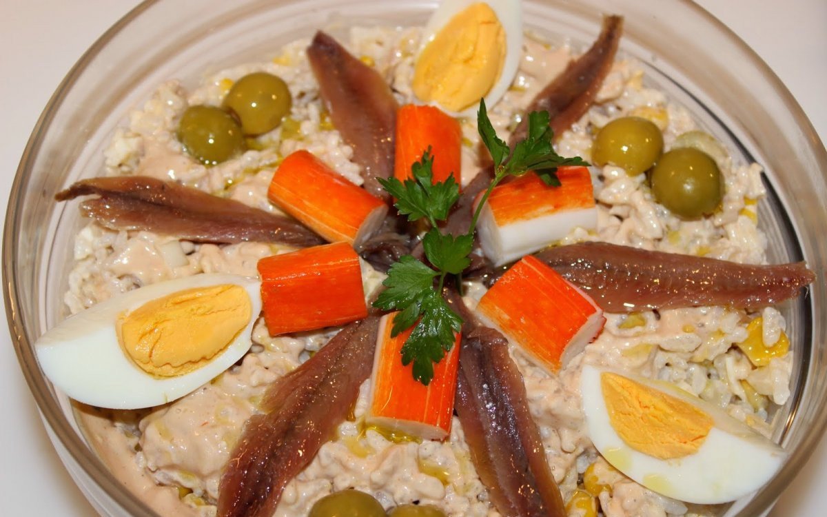 Amanida d'arròs LCDS | Receptes de La Gourmeteria