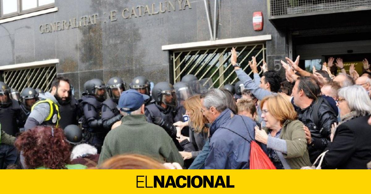 Les càrregues de l'1-O a Lleida arriben al TEDH