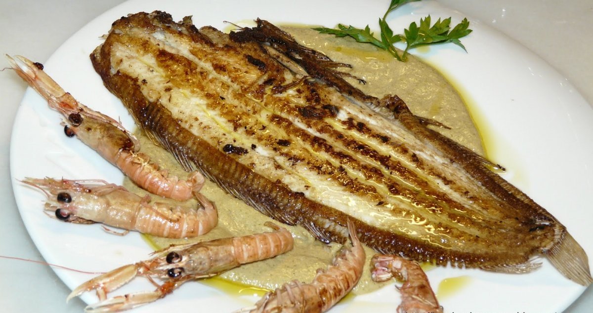 Lenguado con crema de espárragos | Recetas de La Gourmeteria