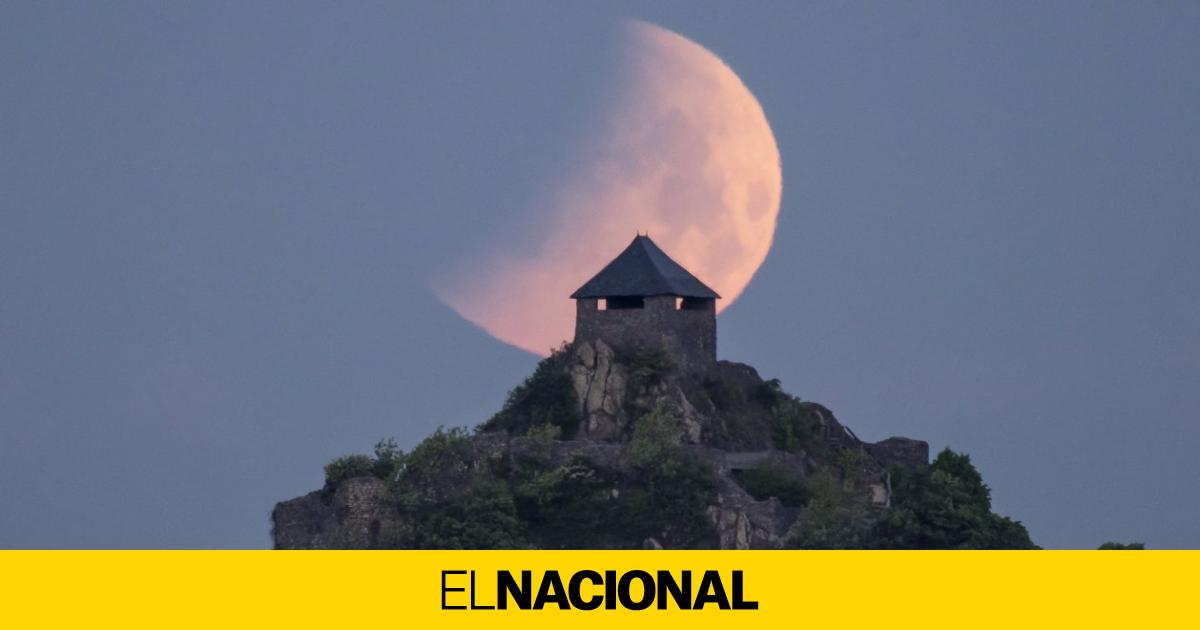 Las imágenes más espectaculares del eclipse lunar
