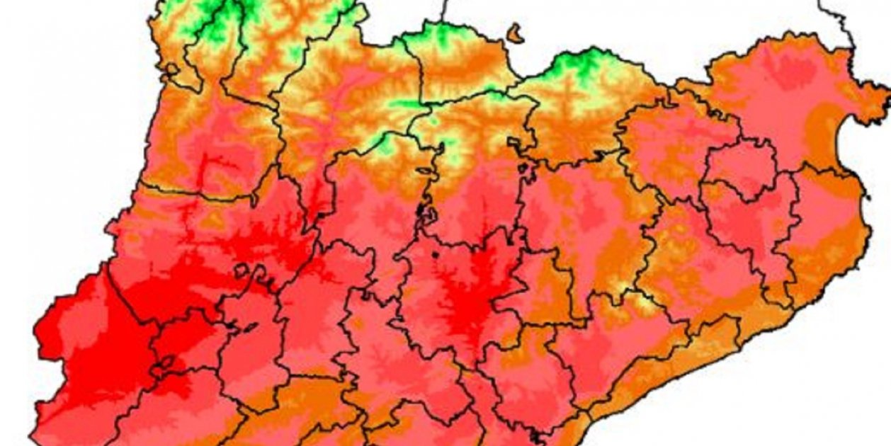Alerta en Catalunya por temperaturas que pueden batir récords este domingo