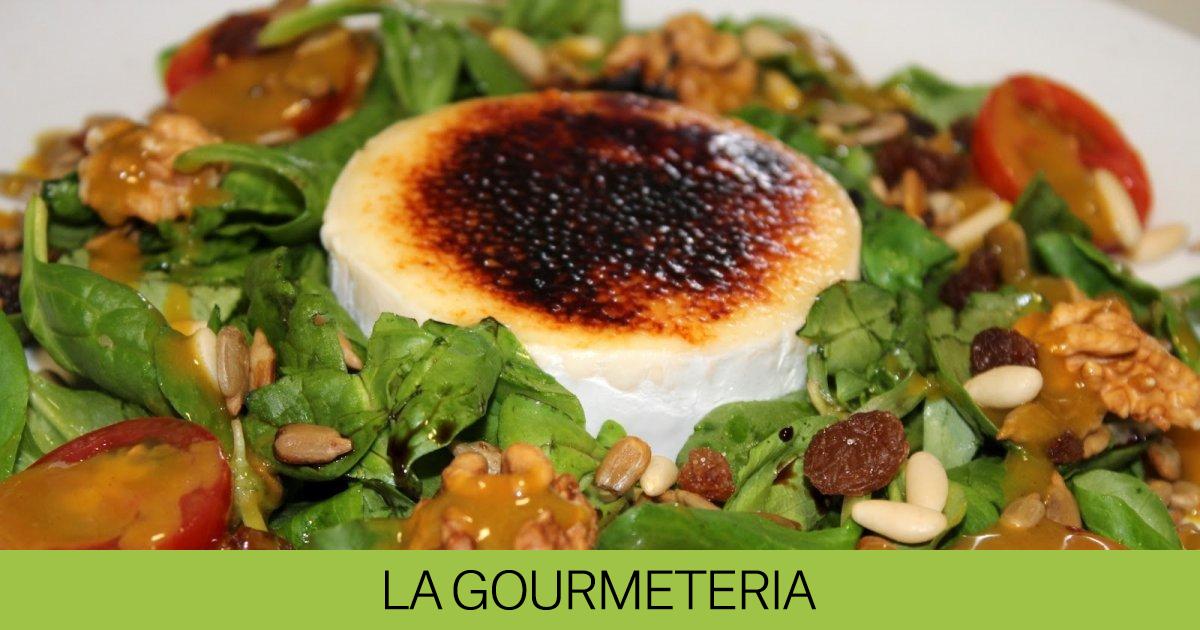 Amanida de canonges amb formatge de cabra caramel·litzat | Receptes de ...