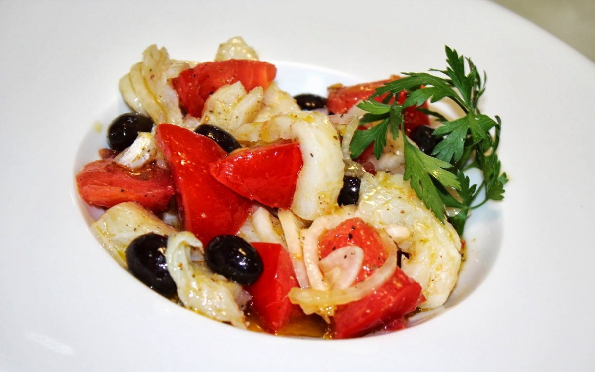 Esqueixada de bacallà | Receptes de La Gourmeteria