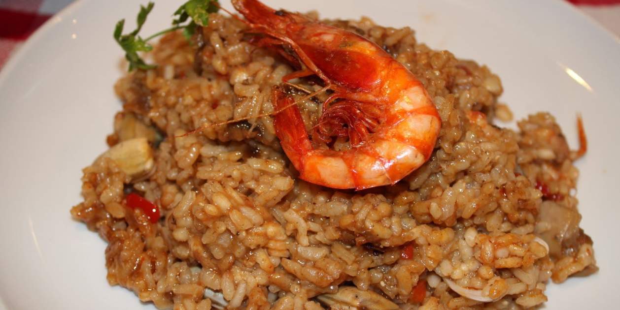 Arroz de rape, emperador y gambas | Recetas de La Gourmeteria