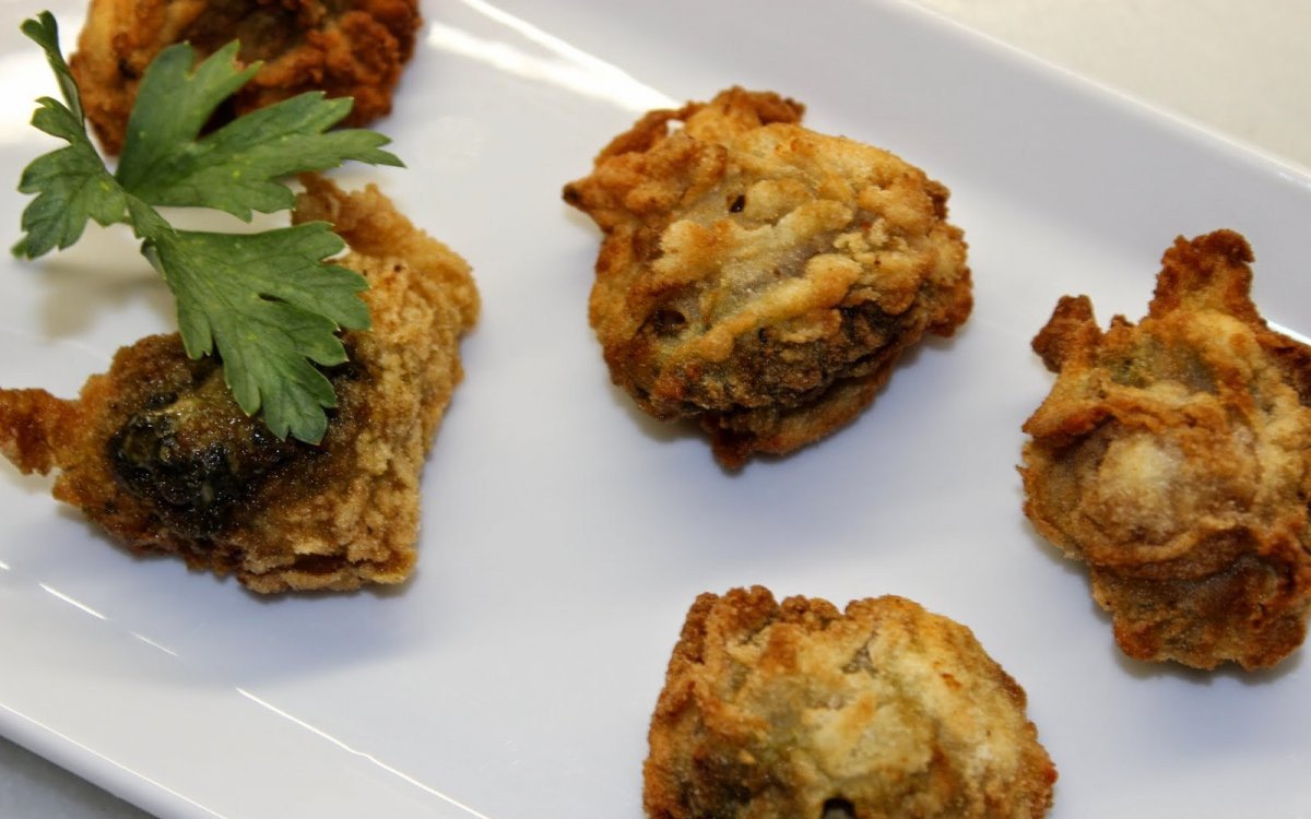 Ortigas de mar fritas | Recetas de La Gourmeteria