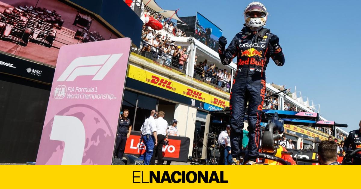 Golpe de efecto de Max Verstappen en el GP Francia de Fórmula 1