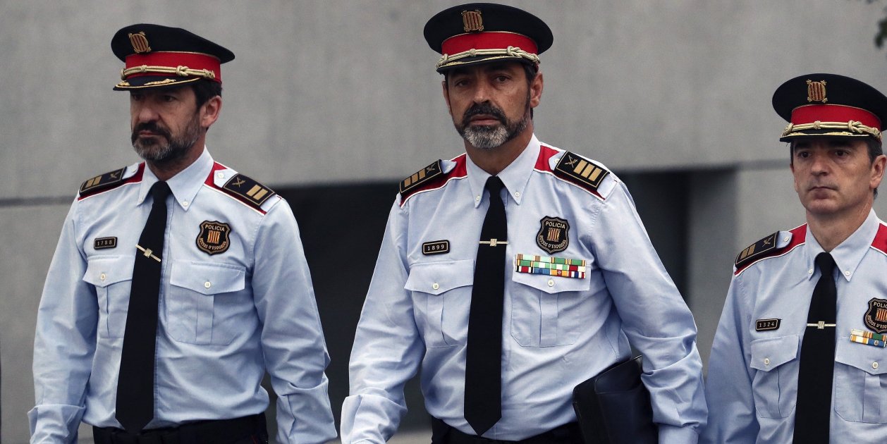 Trapero y sus hombres