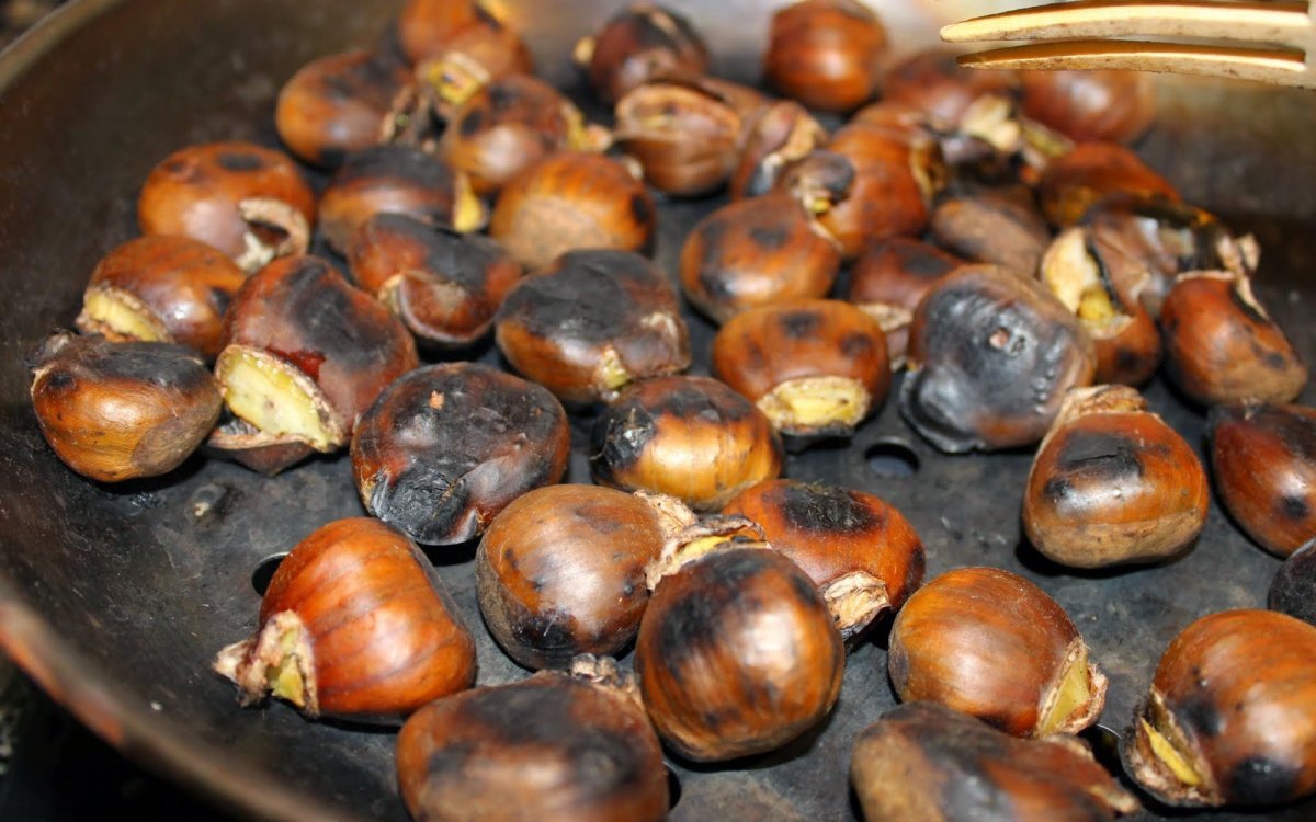 Castañas tostadas | Recetas de La Gourmeteria