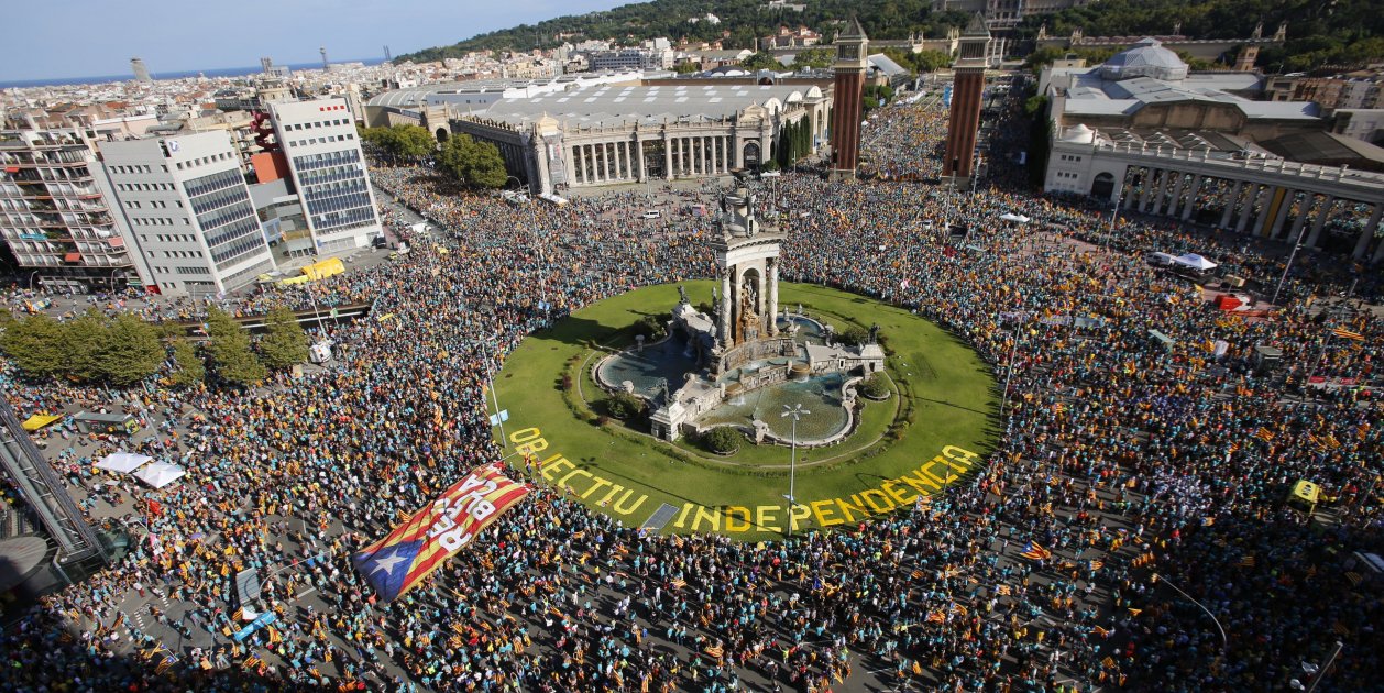 La Diada de Catalunya, año tras año: una mirada atrás