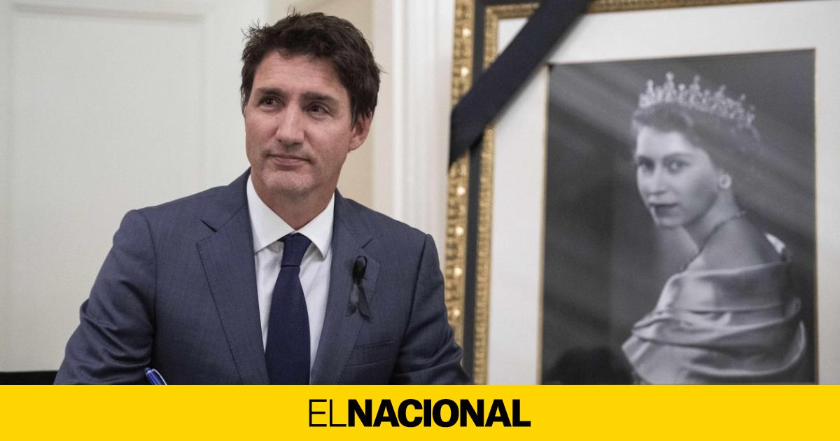 Justin Trudeau lo da todo cantando antes del funeral de Isabel II e ...