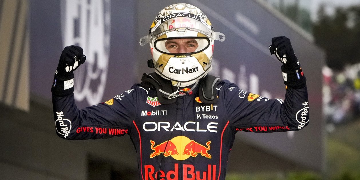 Max Verstappen baila bajo la lluvia en Suzuka y revalida el título ...