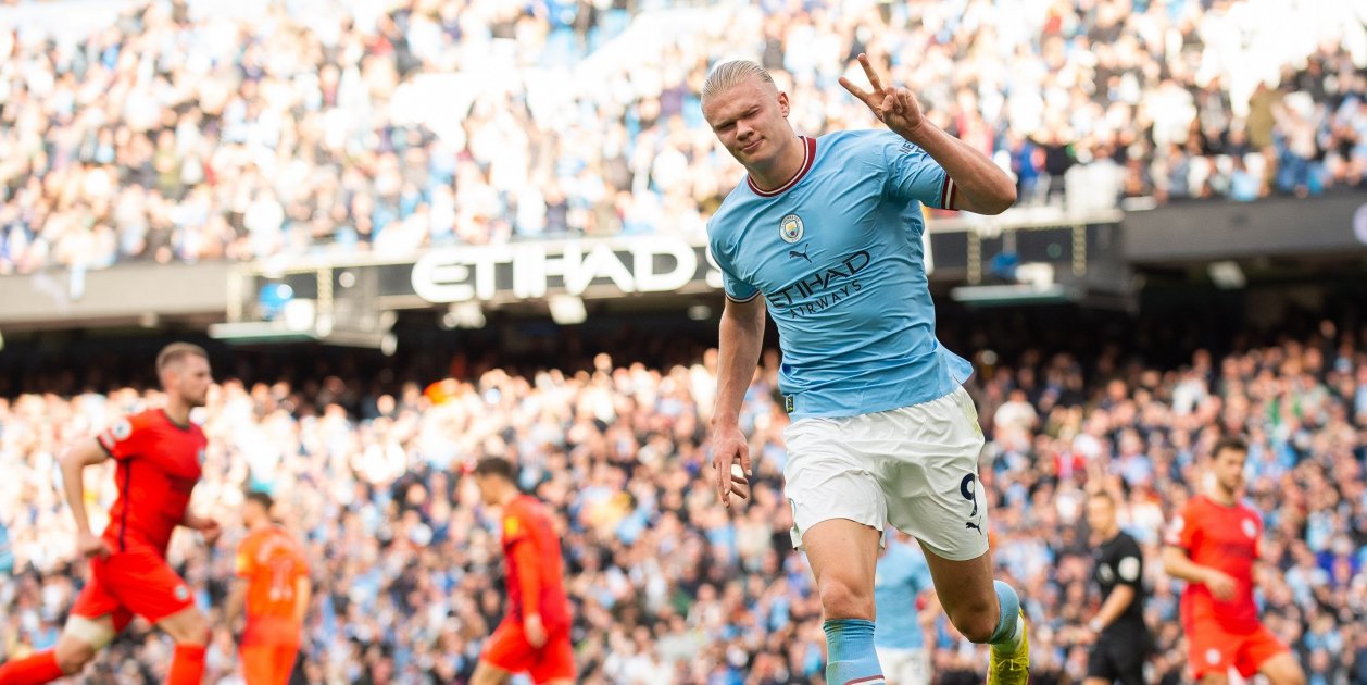 Haaland, pese a ser una máquina goleadora, todavía no es Bota de Oro ...