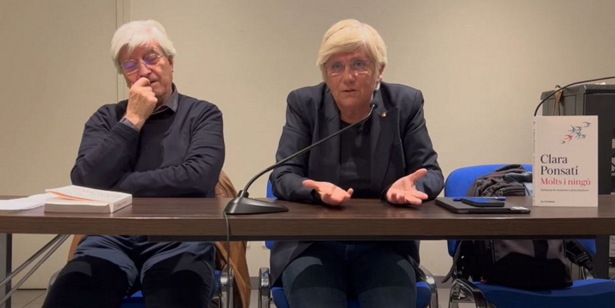 Clara Ponsatí en París: "A Puigdemont no lo vencerán"