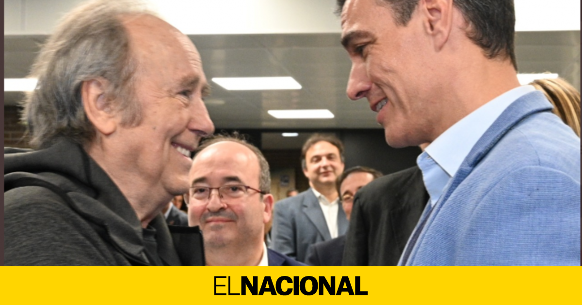 El concierto de Serrat llega al Congreso: Vox pregunta a Sánchez si fue ...