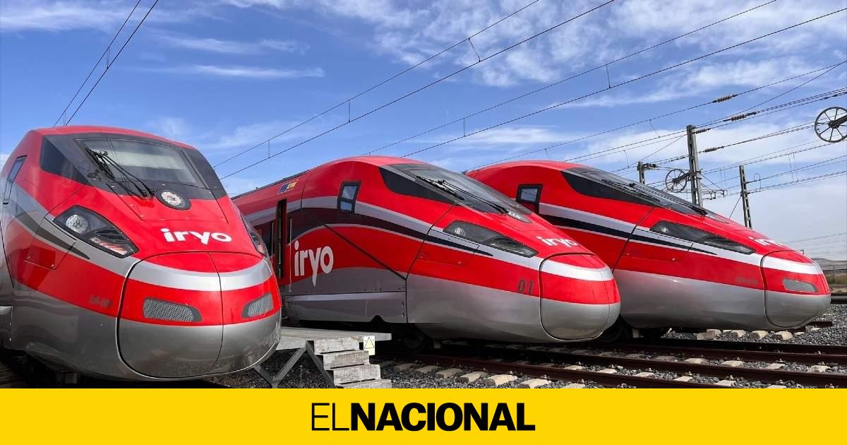 Iryo ampliará su oferta este primer trimestre de año con un nuevo destino