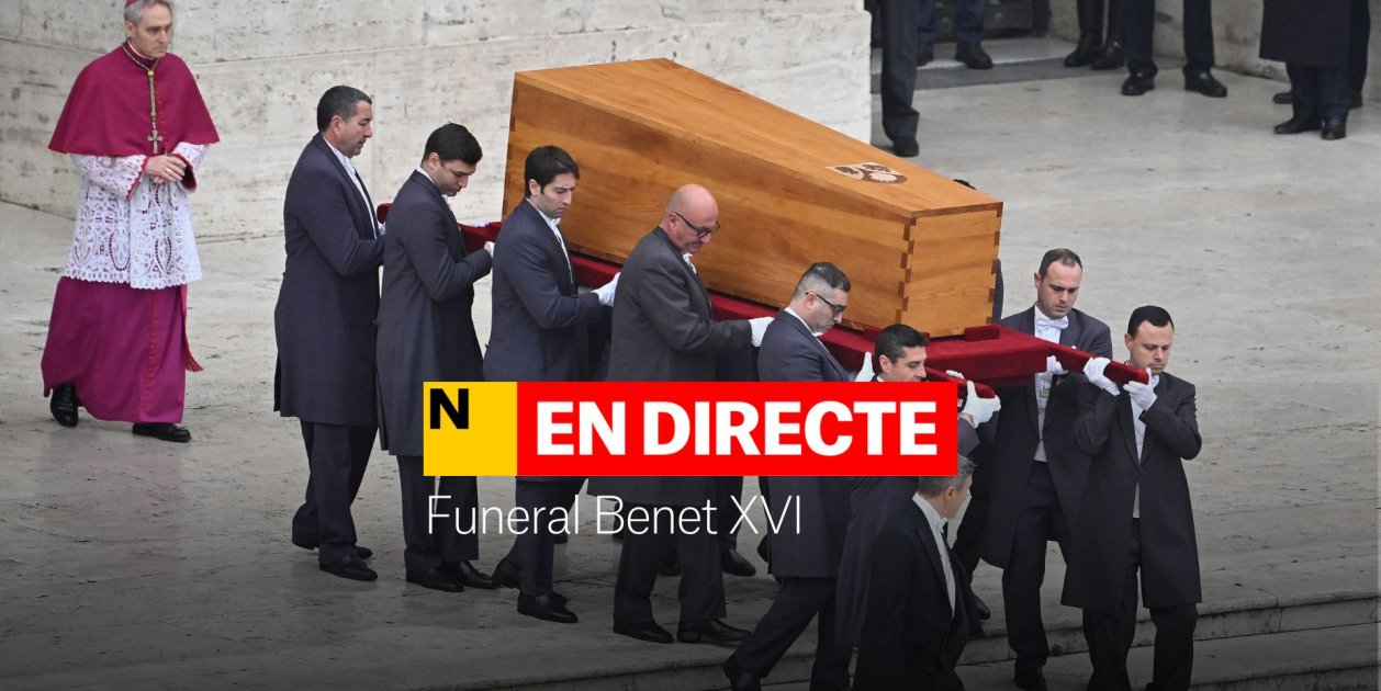 Funeral de Benedicto XVI, DIRECTO: Despido al papa emérito