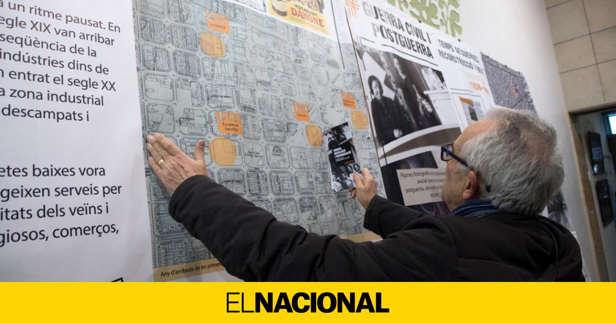 Memoria del Poblet, el barrio que fue engullido por la Sagrada Familia