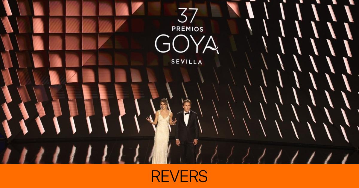 Los premios Goya pierden 93.000 espectadores en la televisión