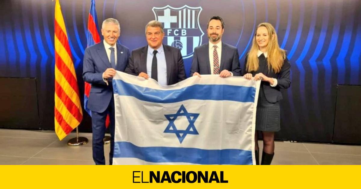 Suport total del Barça a reprendre les relacions amb Tel-Aviv