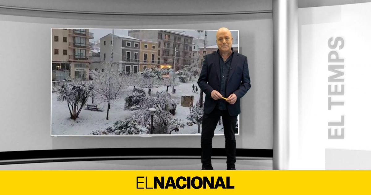 Tercer dia de neu al Tibidabo i a cota zero a Catalunya: fa un fred ...