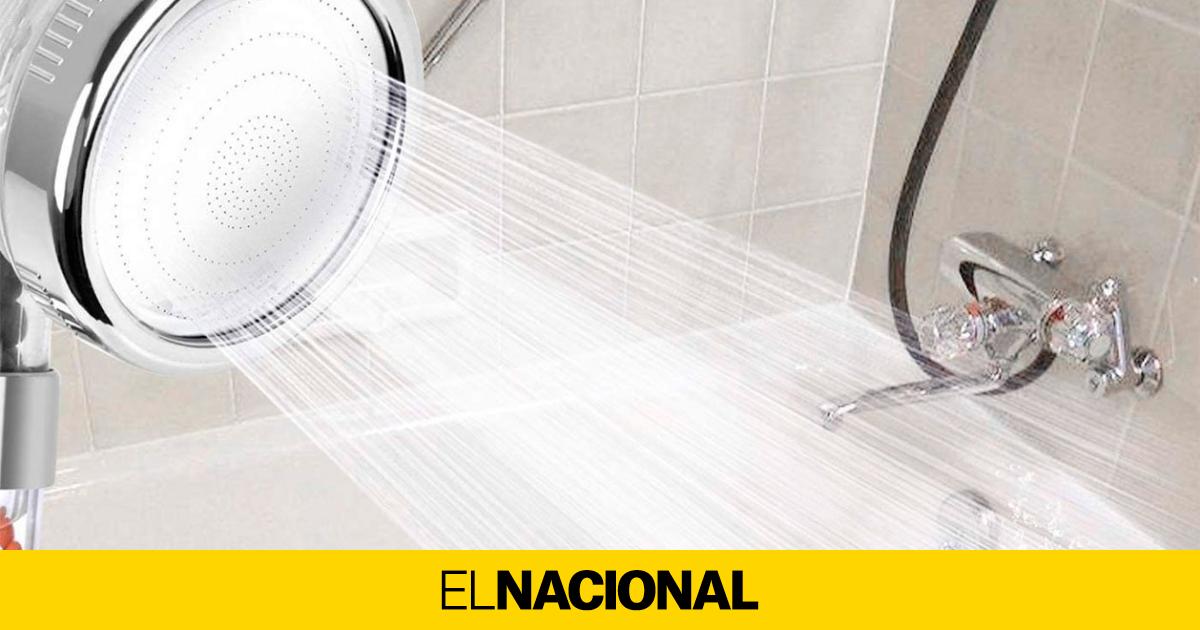 La carxofa de dutxa que millora la qualitat de l'aigua i redueix el consum està d'oferta a Amazon