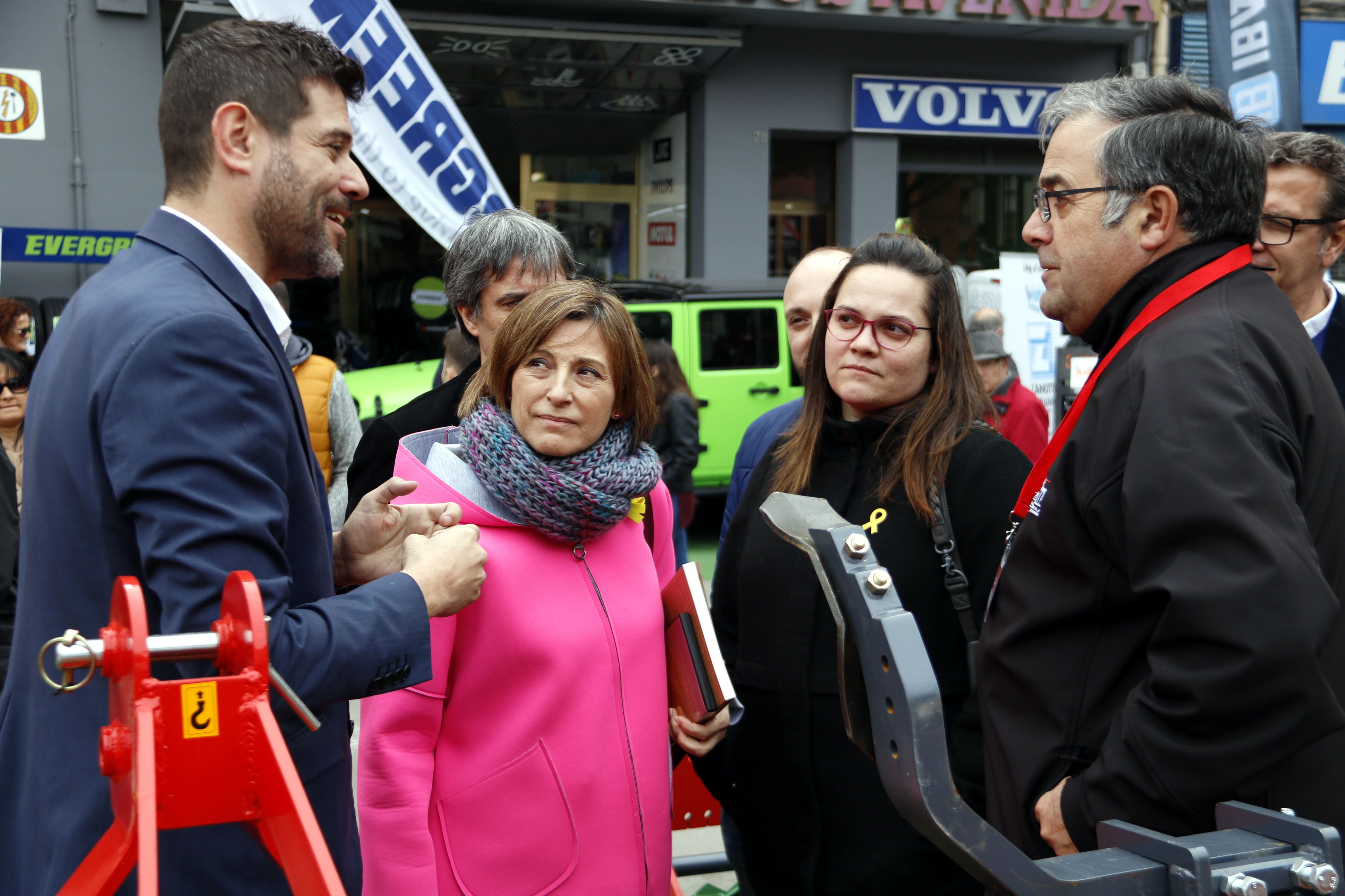 Forcadell: "Cada vez estamos más cerca de formar gobierno"