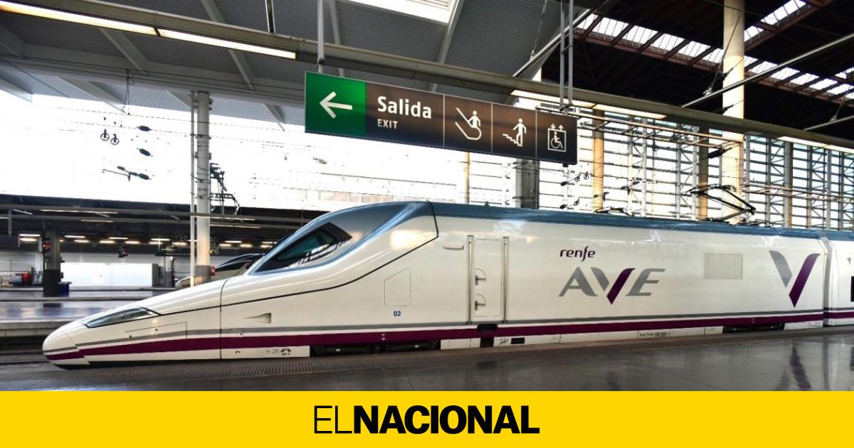 Restablecida la circulación del AVE entre Barcelona y Madrid después de la interrupción por una ...
