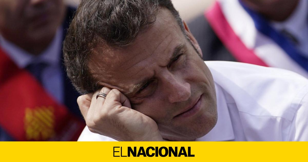 Emmanuel Macron, totalmente desbordado por los incidentes en Francia
