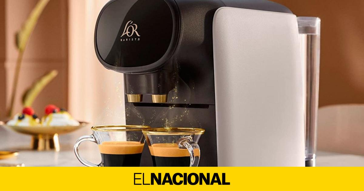 La cafetera que hace el café espresso perfecto está rebajada un 52%
