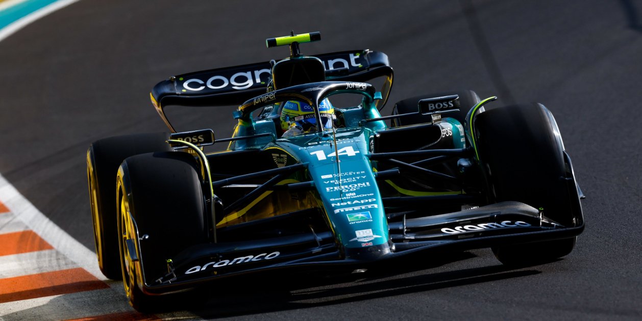 Fernando Alonso vuelve a ilusionar y saldrá segundo en un GP de Miami ...