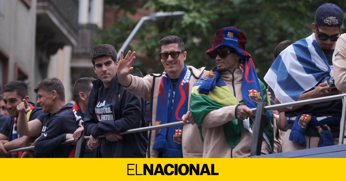 Rua del Barça de Campió de Lliga: horari, recorregut i per quins ...