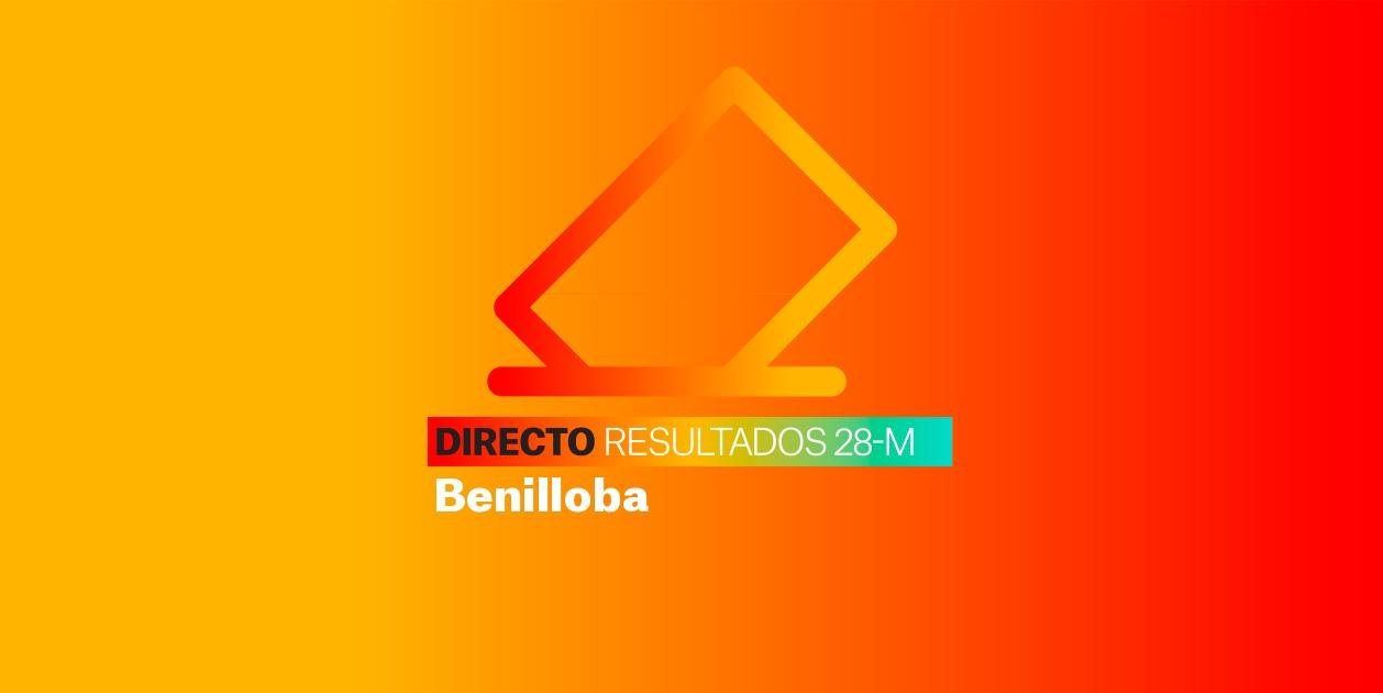 Resultados Elecciones Benilloba: Escrutinio Municipales 2023