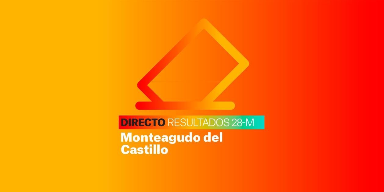 Resultados Elecciones Monteagudo del Castillo: Escrutinio Municipales 2023