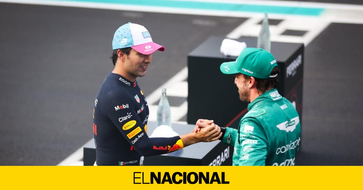 El aliado de Fernando Alonso liquida a Checo Pérez en Red Bull, una ...
