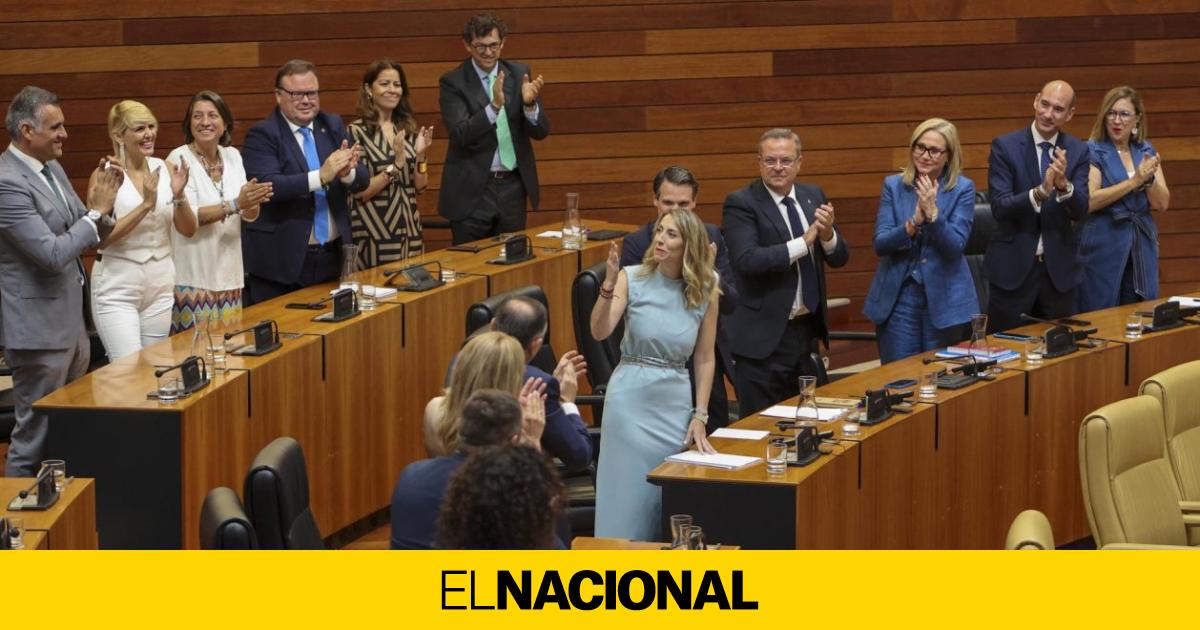 María Guardiola (PP), investida presidenta d'Extremadura amb el suport ...