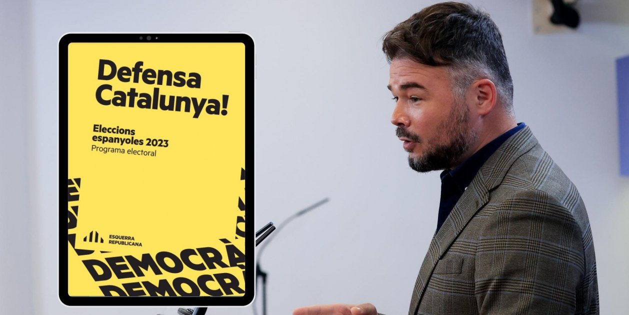 Programa Electoral ERC 2023 (PDF): Propuesta Gabriel Rufián