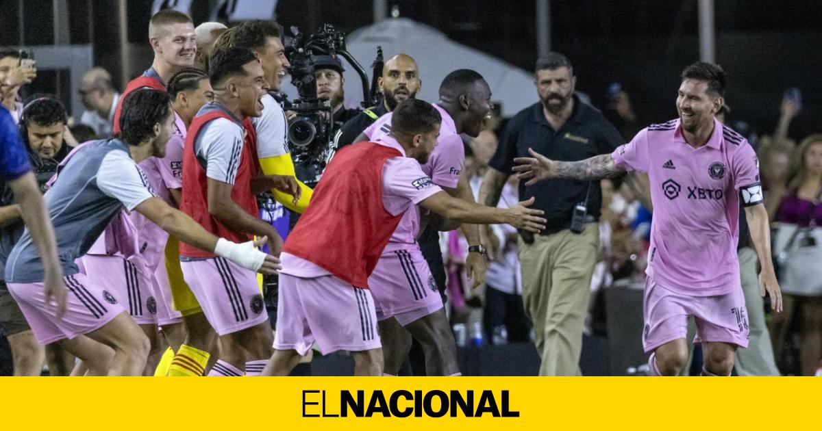 Debut de locura de Leo Messi con el Inter Miami: golazo de falta y victoria | VÍDEO