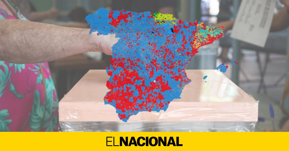Así Queda El Mapa Electoral De España Municipio A Municipio Todos Los