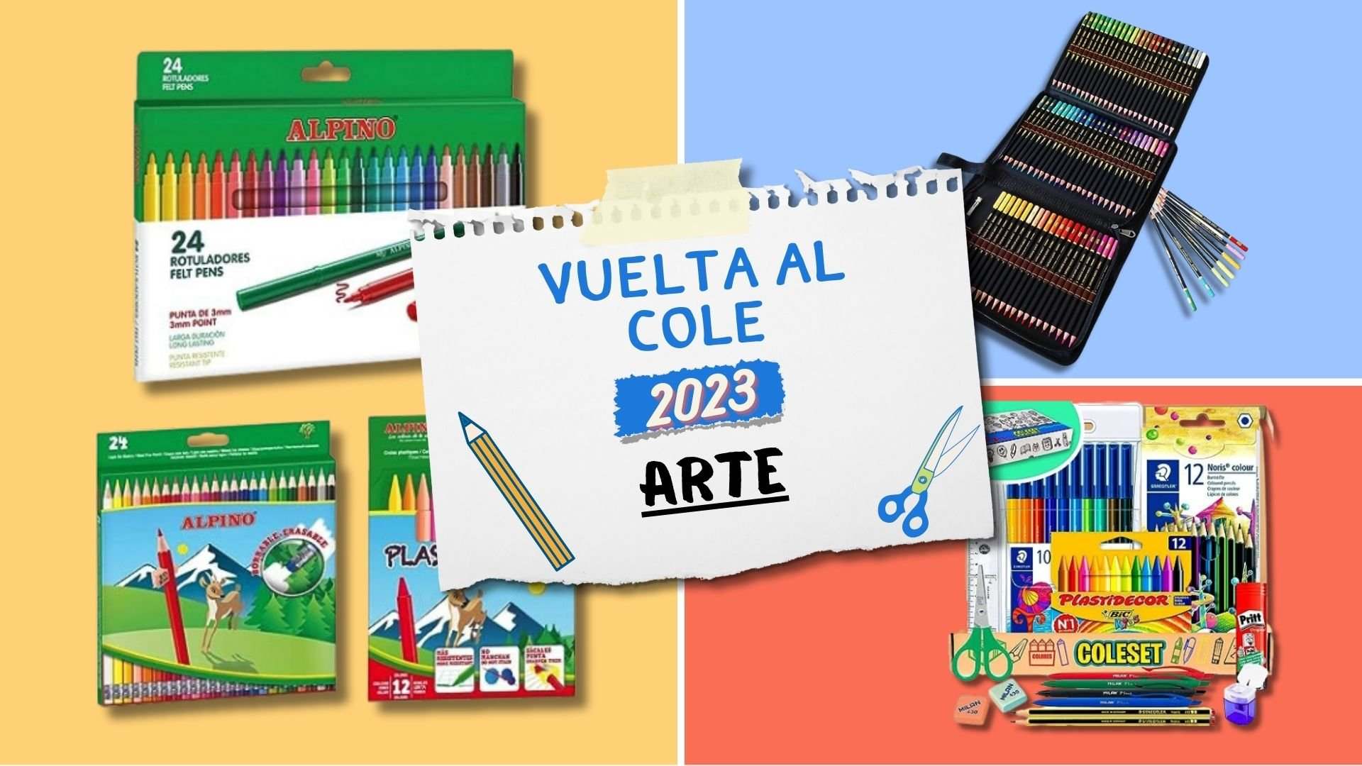 5 packs para la vuelta al cole de tu pequeño artista aptos para todos ...