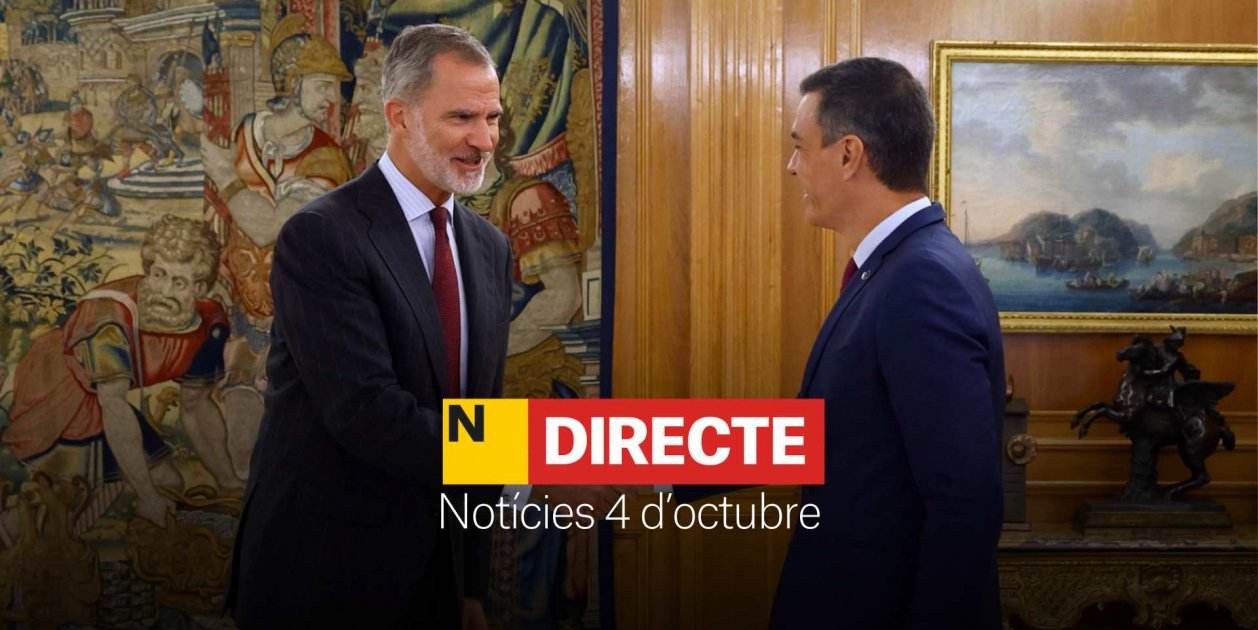 Últimas noticias del 4 de octubre de 2023 en Catalunya y el mundo