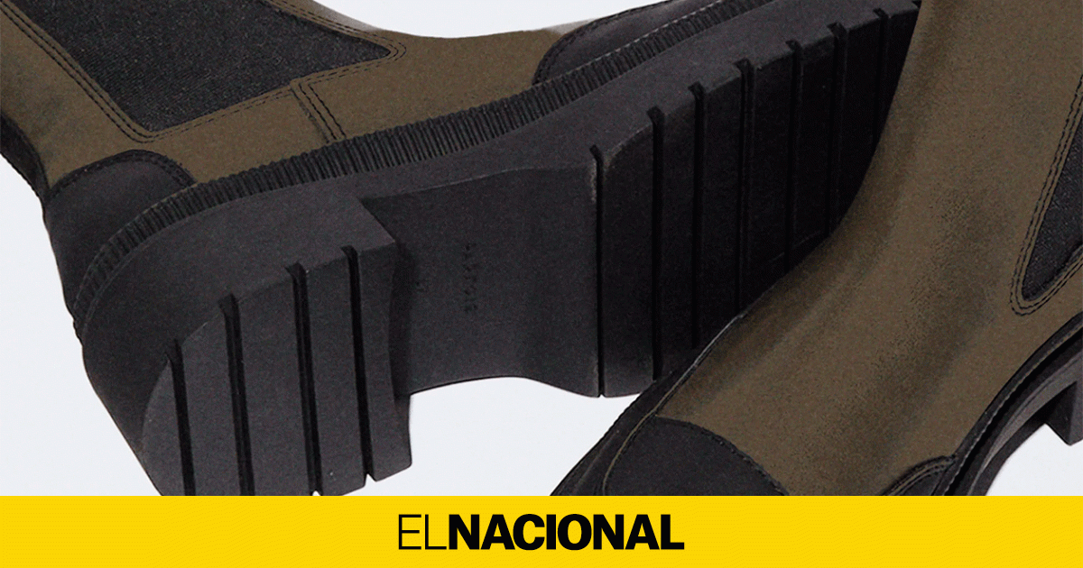 Parfois lleva los botines con suela track a la máxima elegancia