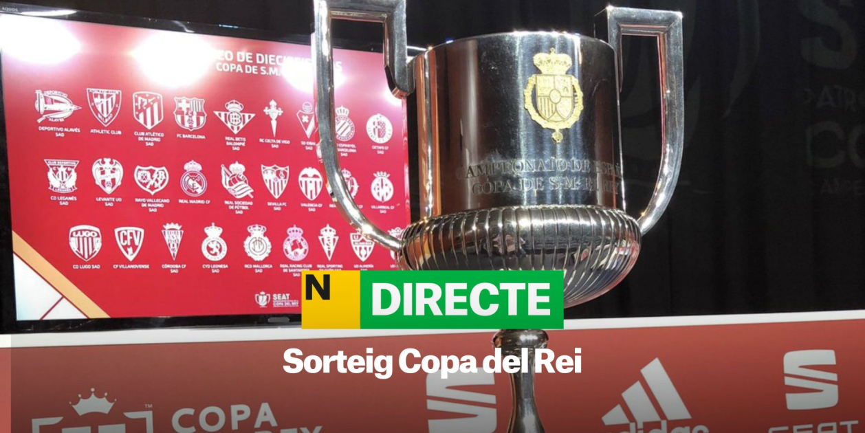 Sorteo de la Copa del Rey hoy, DIRECTO | Cruces y eliminatorias del ...
