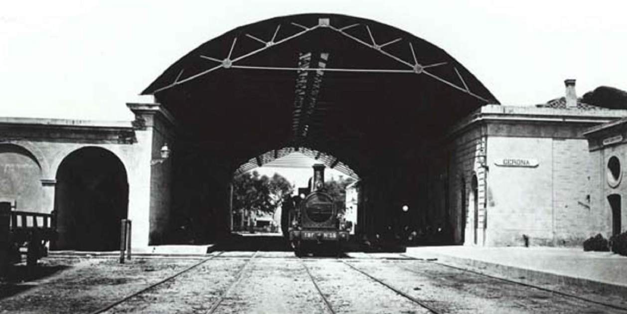 El ferrocarril llega a Girona