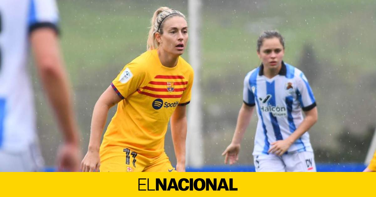 El retorno de la reina: Alexia Putellas vuelve a jugar 117 días después ...